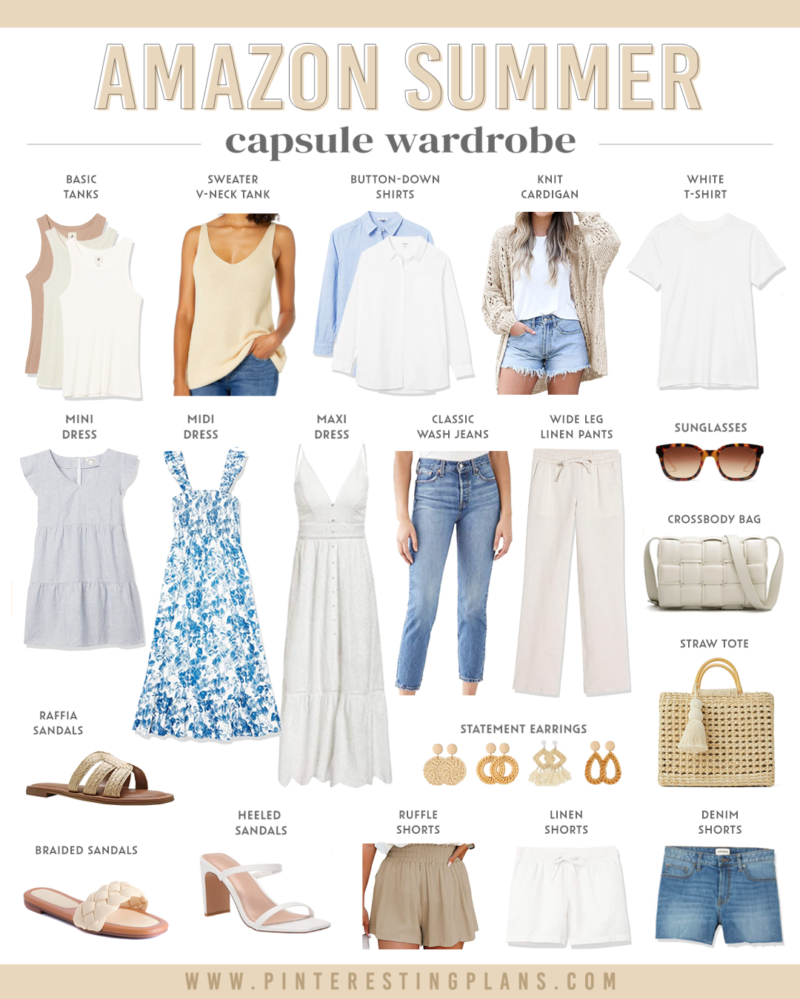 Amazon Summer Capsule Wardrobe | Florida Style Blog